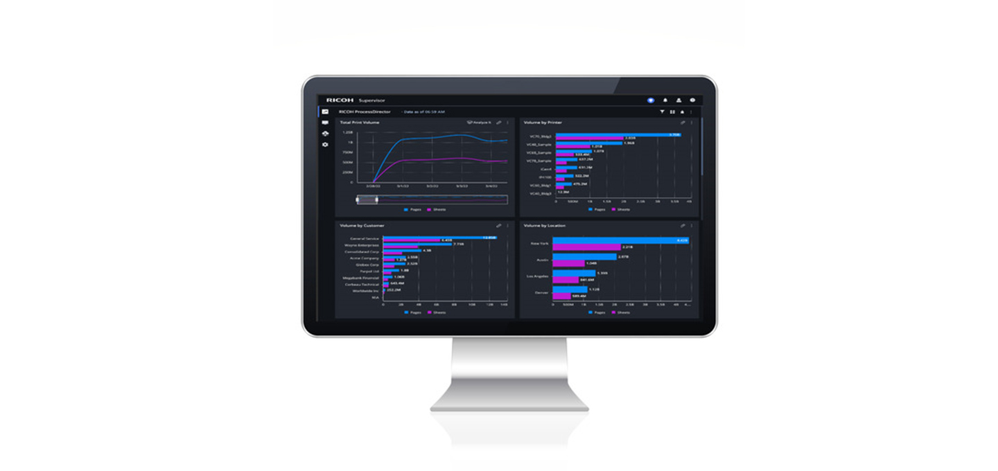 Print Service Providers to benefit from enhanced data analytics with RICOH Supervisor™ and RICOH ...